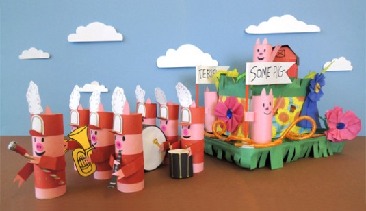 Pigs on Parade | Pop Goes the Page