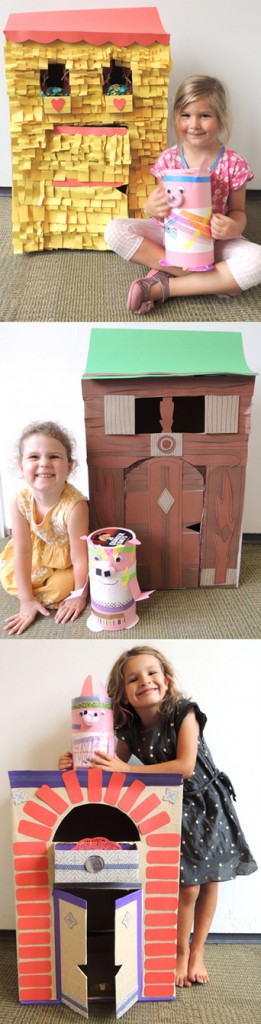 The Four Little Pigs | Pop Goes the Page