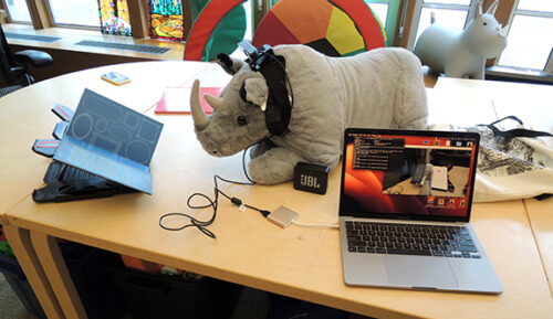 R is for Rhino Reader | Pop Goes the Page